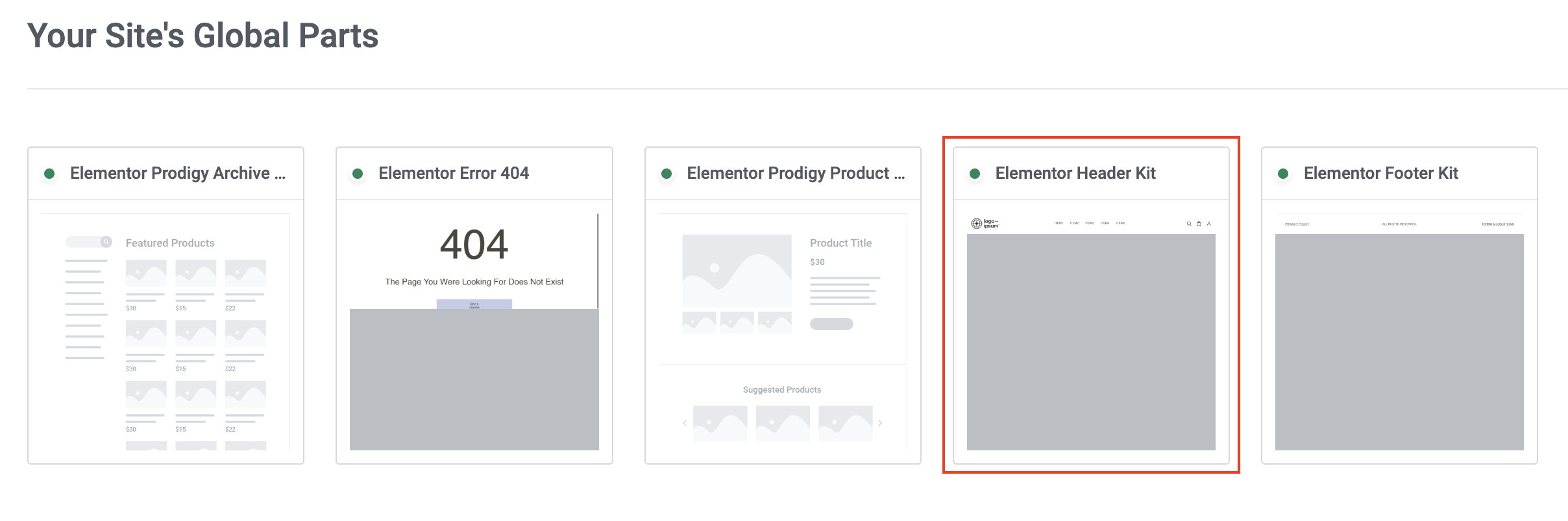 Elementor Kit Installation and Configuration – Support